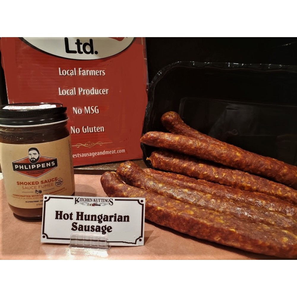 Hot Hungarian Sausage (per lb.)