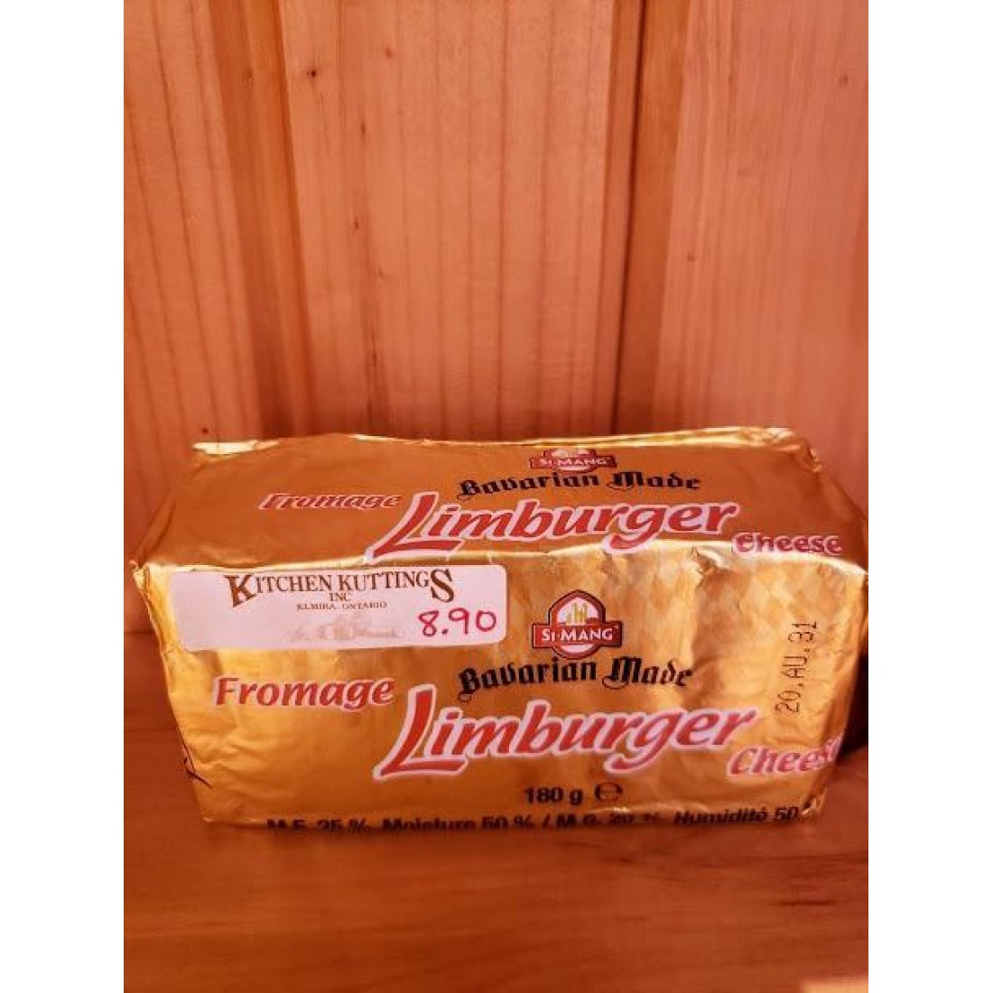 German Limburger Cheese (per 180 g.)